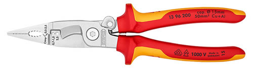 Pinze elettricista | Pinza per installazioni elettriche Knipex 13-96 ...